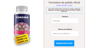 Furoma | Cápsula para la hipertensión (presión arterial) Colombia
