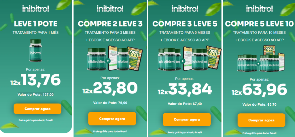 INIBITROL AVALIAÇÕES: Inibitrol cápsula para perda de peso (BZ)