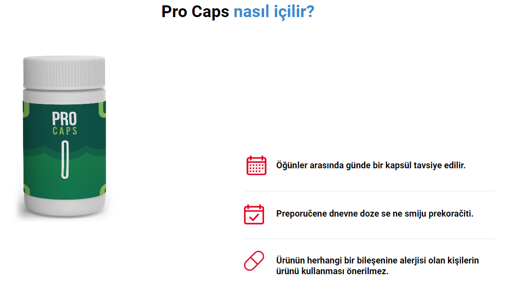 Pro Caps - Kapsül Prostatit Sağlığı için - Fiyat Güncelleme 2024!