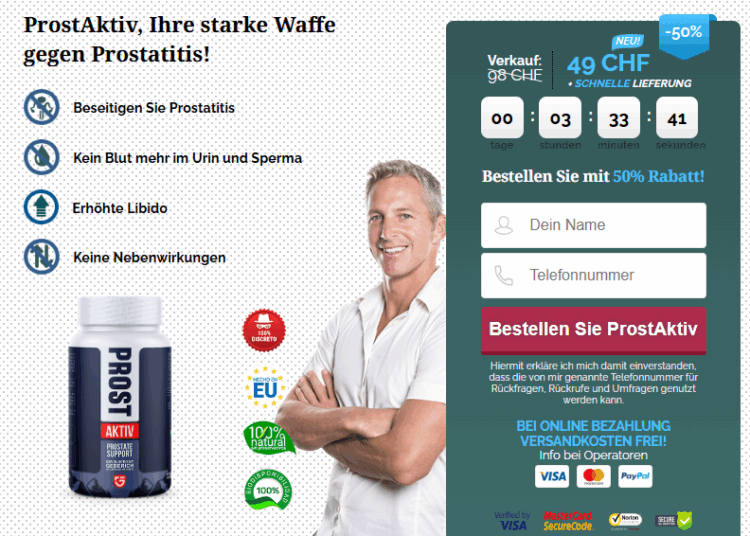 Xenoprost Active | Gélules pour la santé de la prostate (Cameroon)